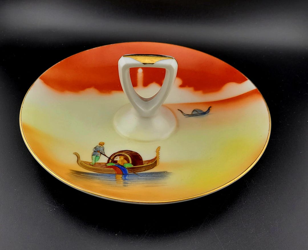 Noritake Hand Painted Gondola, Noritake Hand Painted Porcelain Bowl ...