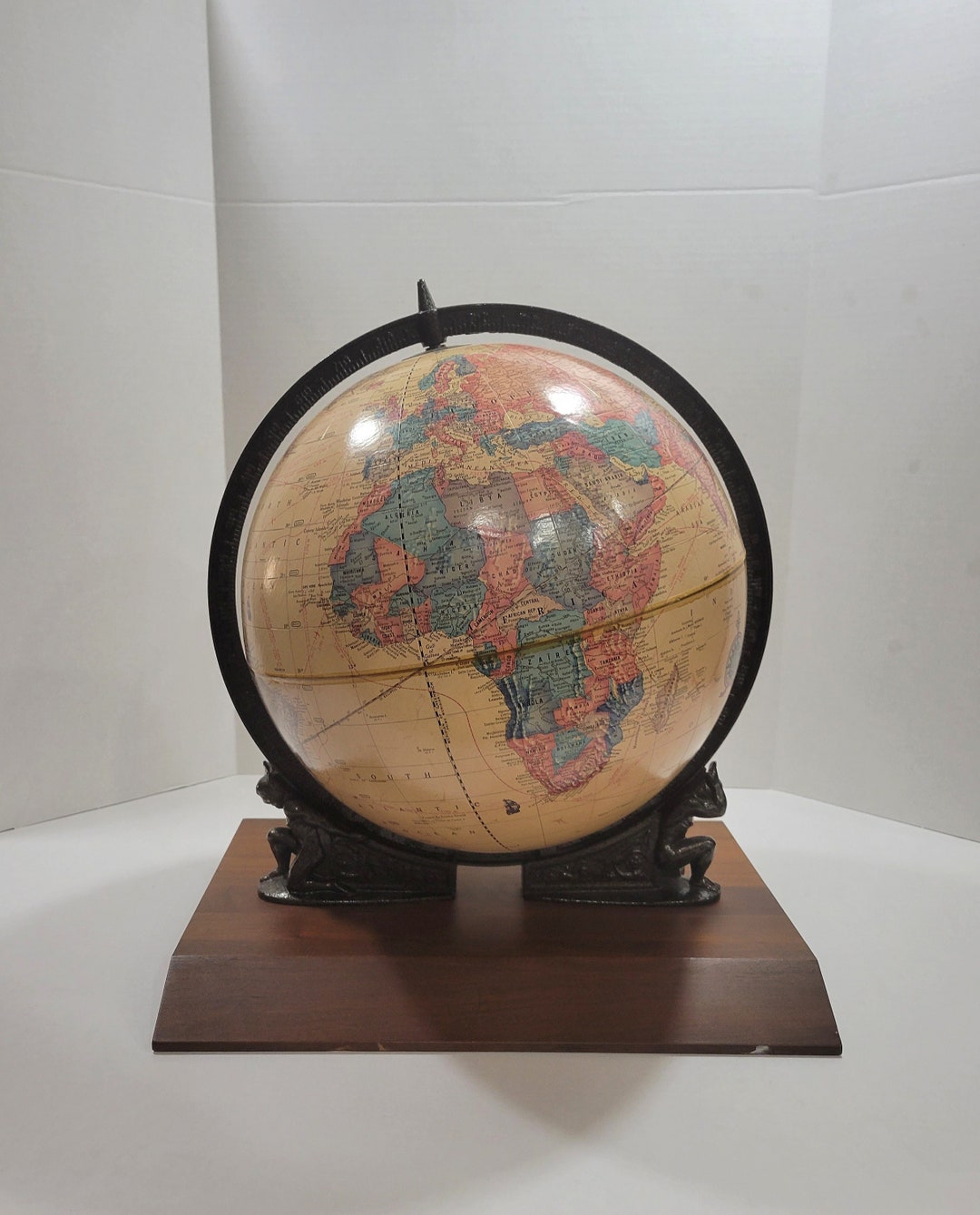 Vintage Crams World Globe, World Globe, Vintage Globe, Globe, World ...