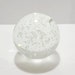 Round Glass Controlled Paper Weight, Vintage Controlled Bubble Glass ...