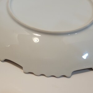 Hand Painted Rose Plate, Hand Painted Plate, Decorative Plate With Pink ...