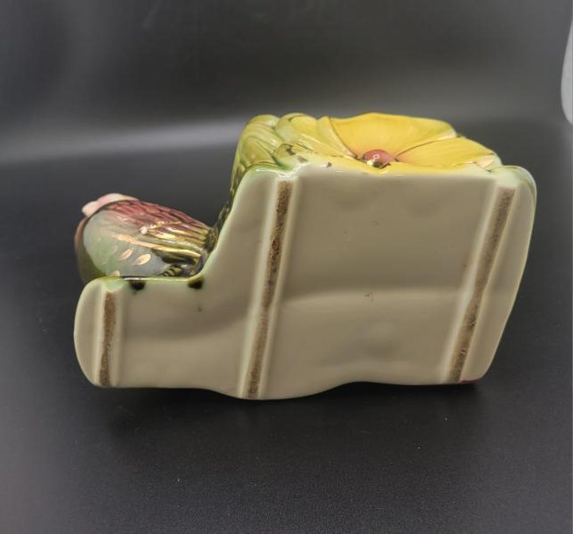 Hull Pottery Pheasant Planter With Planter, Vintage Hull Pottery ...