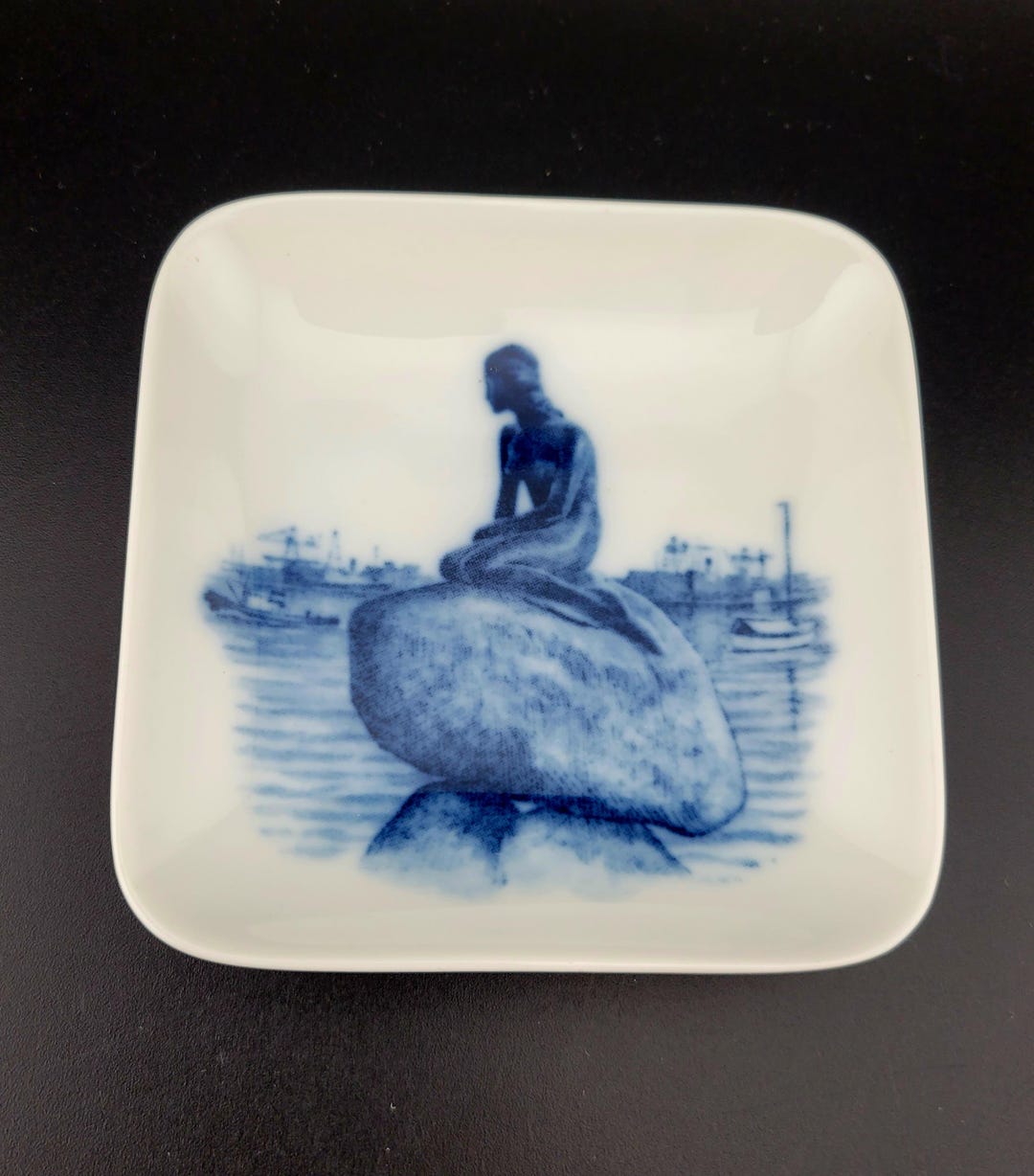 Royal Copenhagen Mermaid Trinket Dish, Antique Royal Copenhagen ...