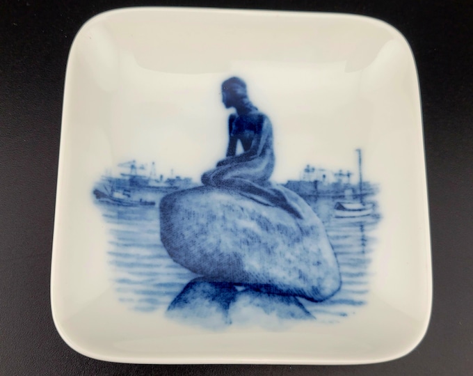 Royal Copenhagen Mermaid Trinket Dish, Antique Royal Copenhagen ...