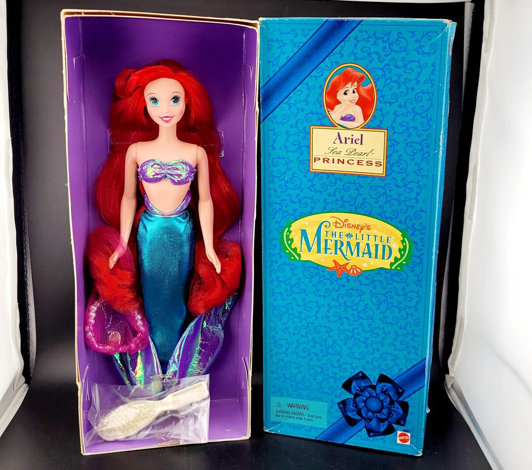 Disney's the Little Mermaid Ariel Sea Pearl Princess Doll 1997 ...
