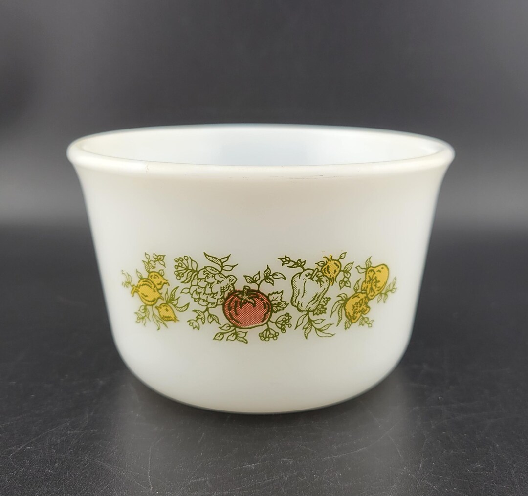 Pyrex Spice of Life Ramikan, Vintage Spice of Life, Small Spice of Life ...