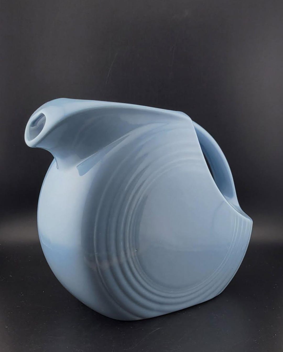 Fiestaware Homer Laughlin Periwinkle Blue Pitcher, Pitcher, Fiestaware ...