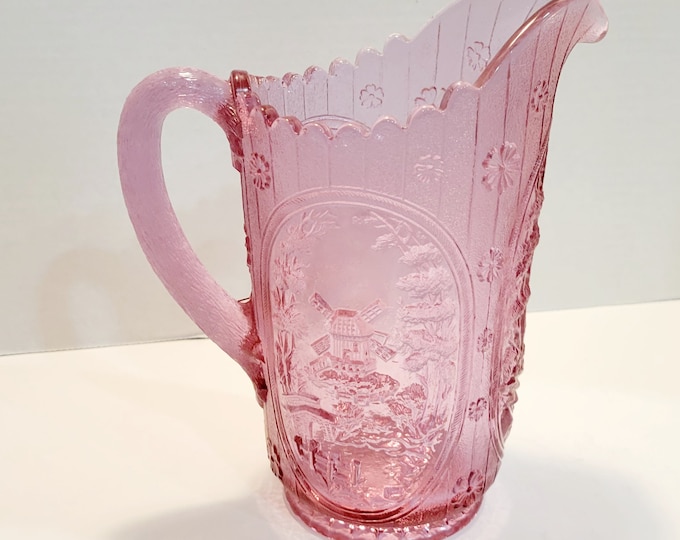 Vintage Imperial Glass Pink Pitcher, Vintage Imperial Glass, Pink ...