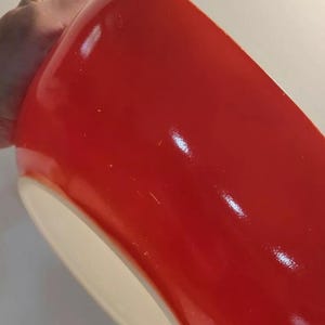 Vintage Pyrex Red Hostess Bowl, MCM, Pyrex Glass Square Bowl, Cottage ...