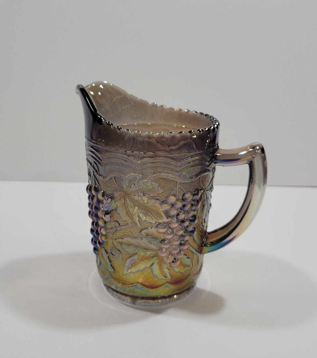 Vintage Imperial Glass, Imperial Carnival Glass, Imperial Glass Pitcher ...
