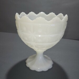Napco Milk Glass Compote, Napco, Milk Glass Compote, Milk Glass Candy ...