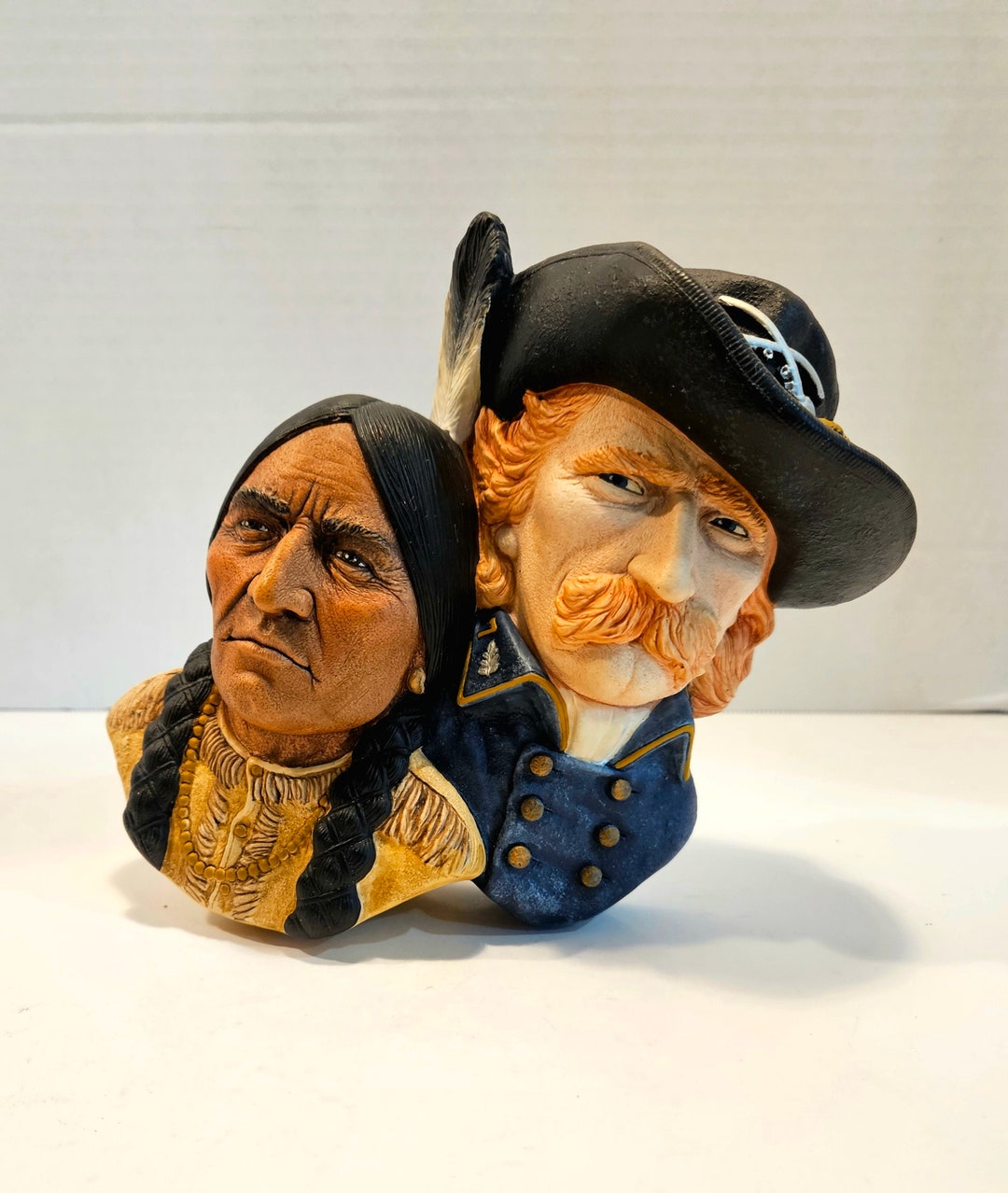 Bossons Colonel Custer and Chief Sitting Bull Limited Edition. Made in ...