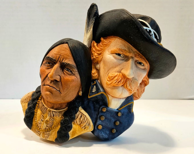 Bossons Colonel Custer and Chief Sitting Bull Limited Edition. Made in ...