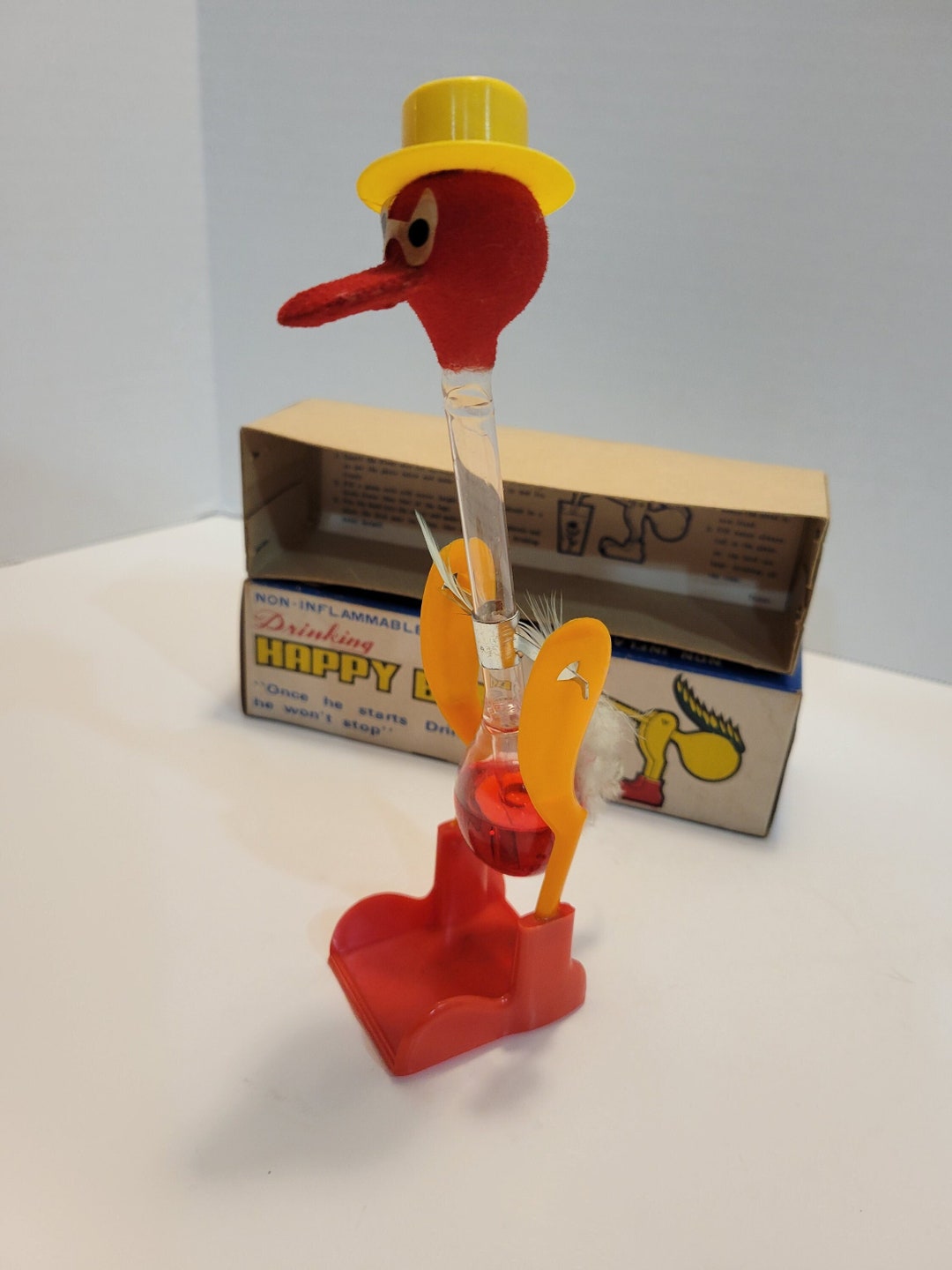Drinking Happy Bird, Vintage Drinking Happy Bird, Vintage Drinking Bird ...