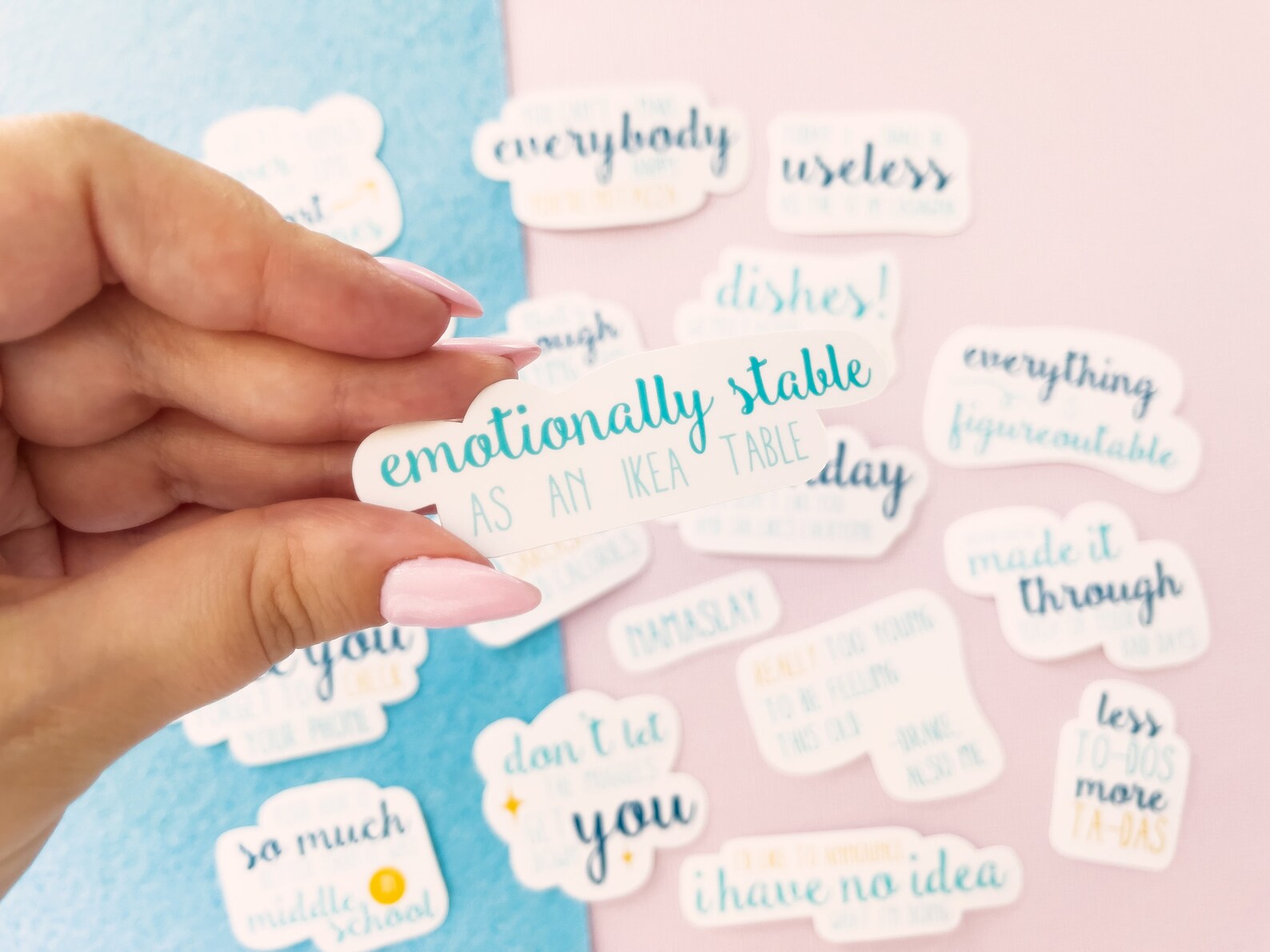 Quirky Quotes Stickers Bullet Journal Stickers Funny - Etsy