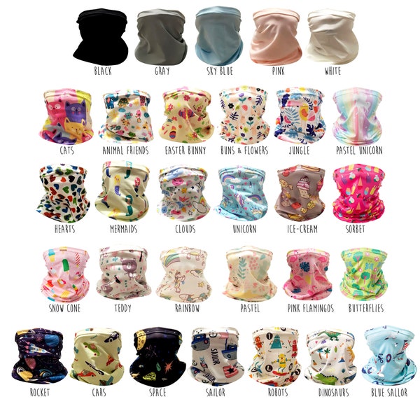 Neck Gaiter - Etsy