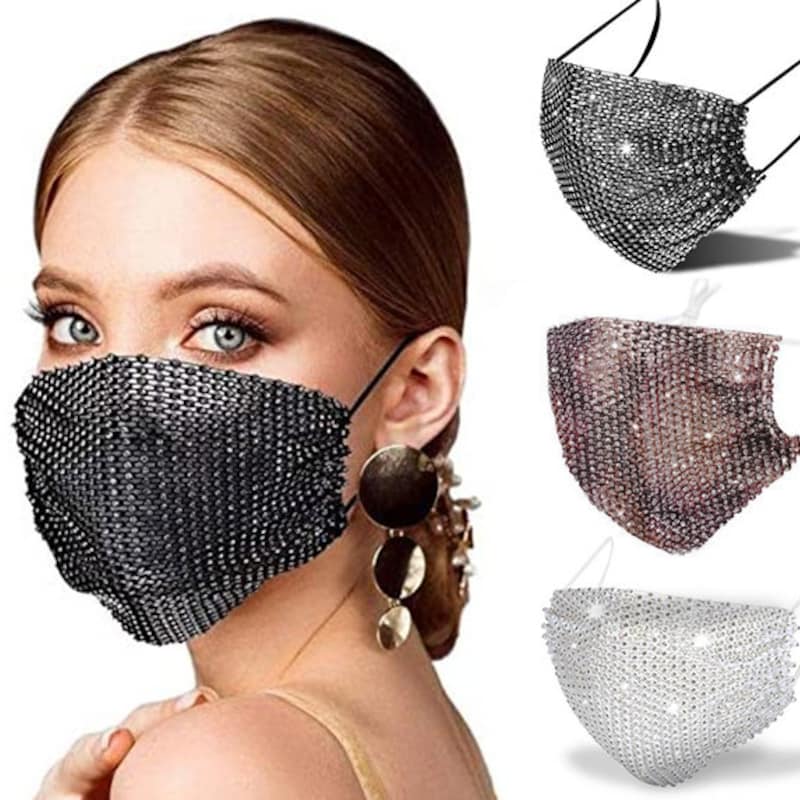 Bling Face Mask - Etsy