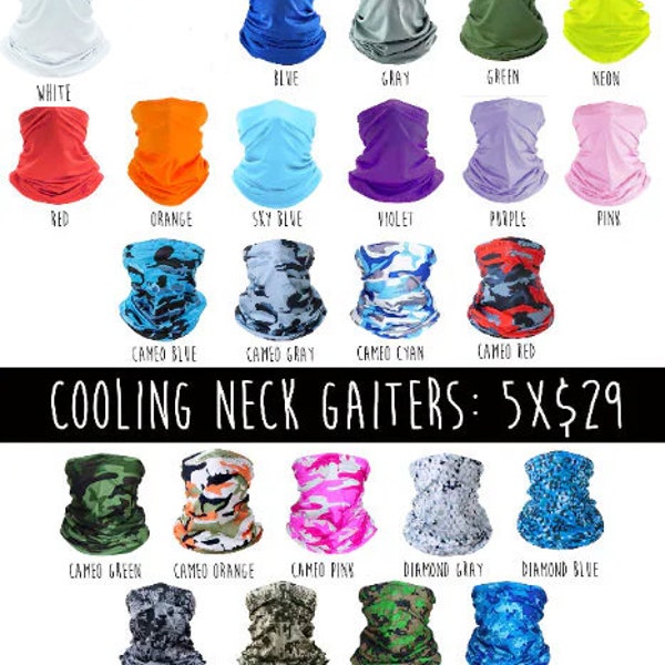 Neck Gaiter Etsy