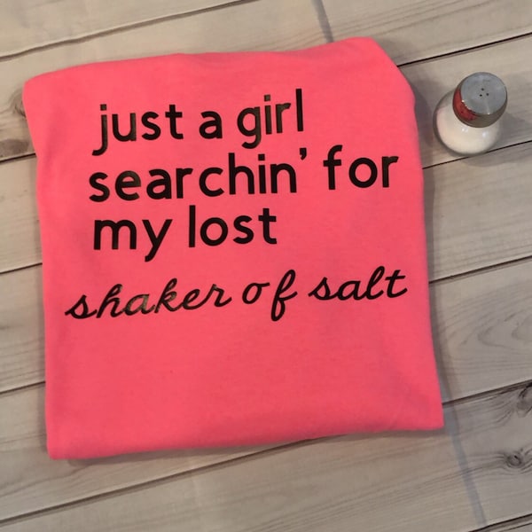 Searching for My Lost Shaker of Salt Tee - Etsy