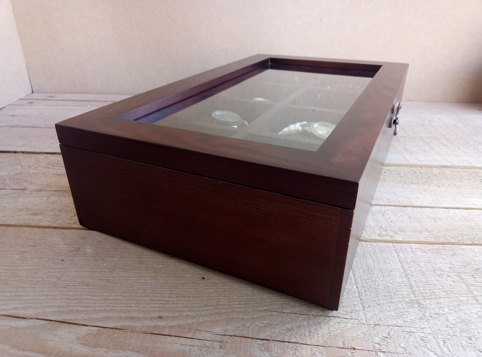 Watch Box 8 Compartment Watch Box Gifts for Men Watch | Etsy