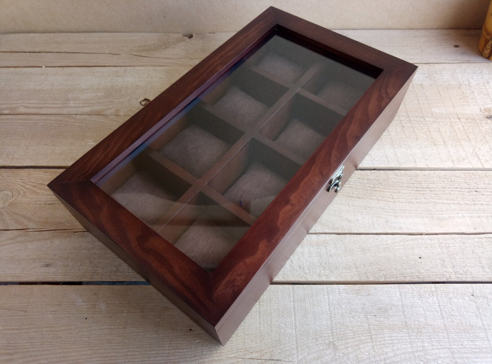 Watch Box 8 Compartment Watch Box Gifts for Men Watch | Etsy