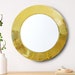 Round Gold Frame Mirror Wall Mirror Circle Mirror Gold - Etsy