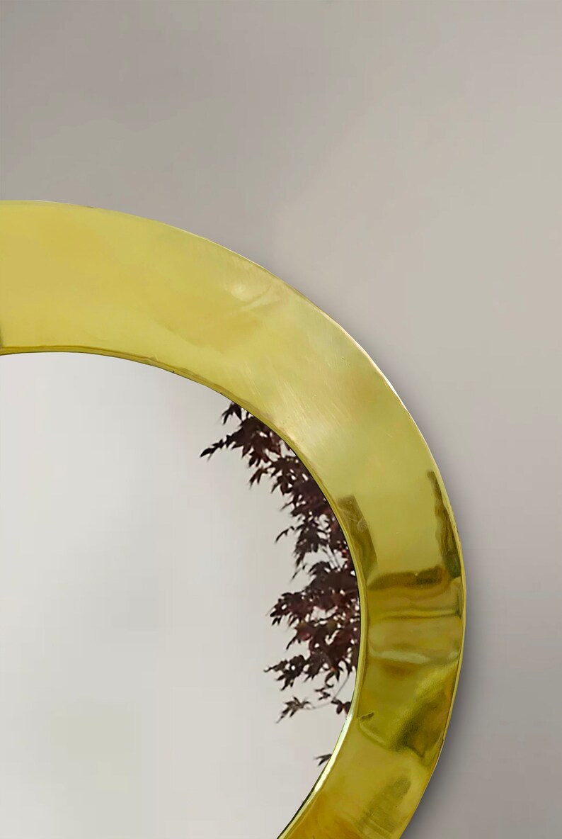 Round Gold Frame Mirror Wall Mirror Circle Mirror Gold - Etsy