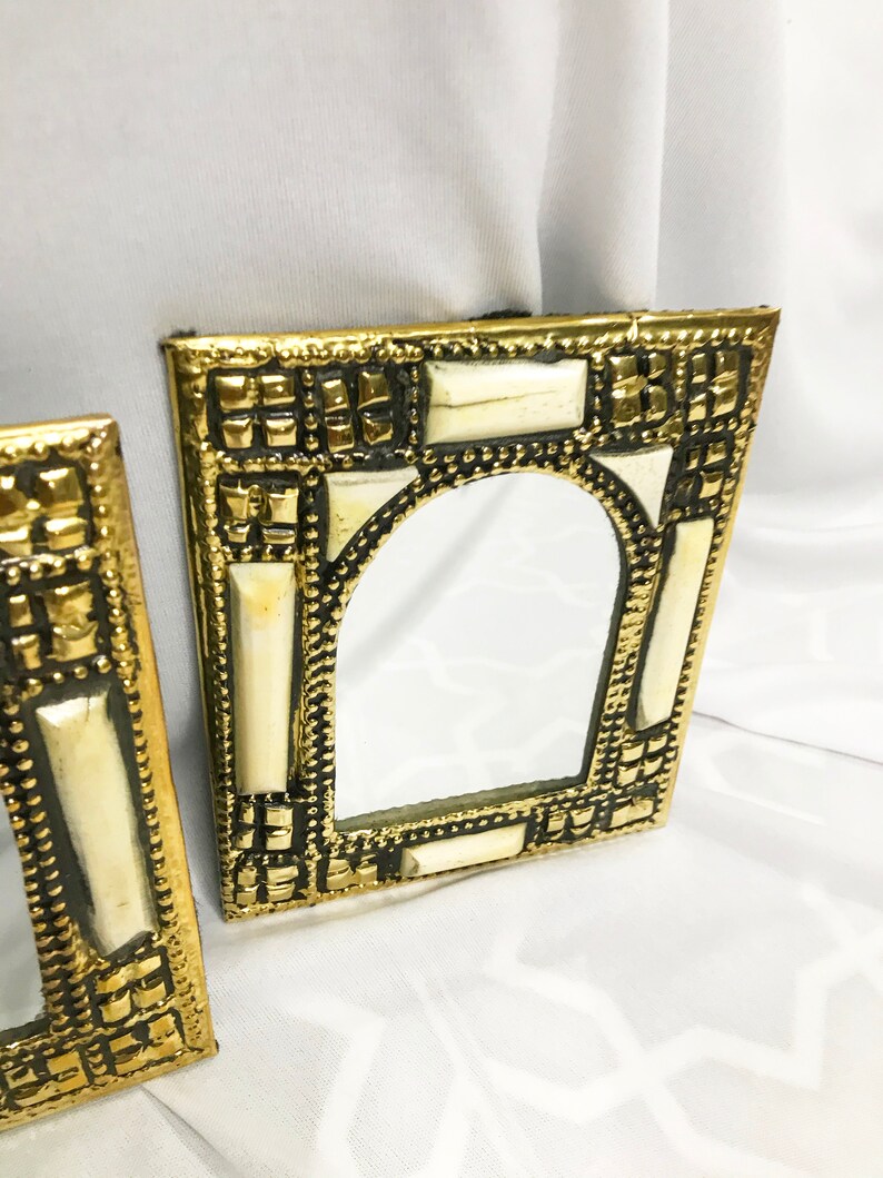 Set of 12 3 Moroccan Mirrors Gold Mirror Arch Mirrors - Etsy