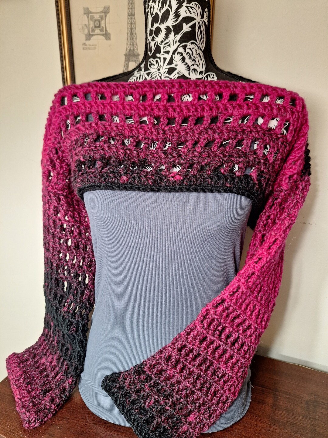 Women's Crochet Mesh Sleeves - Etsy