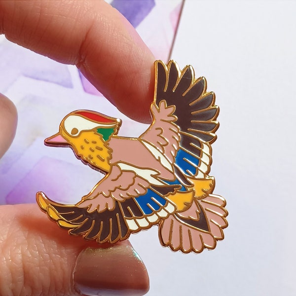 Mandarin Duck Art - Etsy