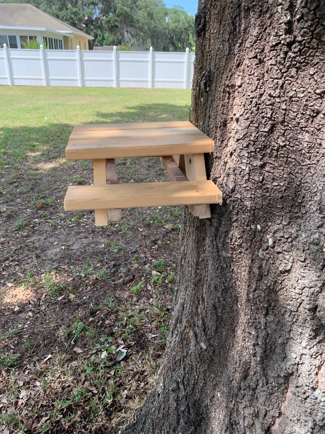 DIY Squirrel Picnic Table Feeder Plans PDF, Critter Table, Pet Buffet ...