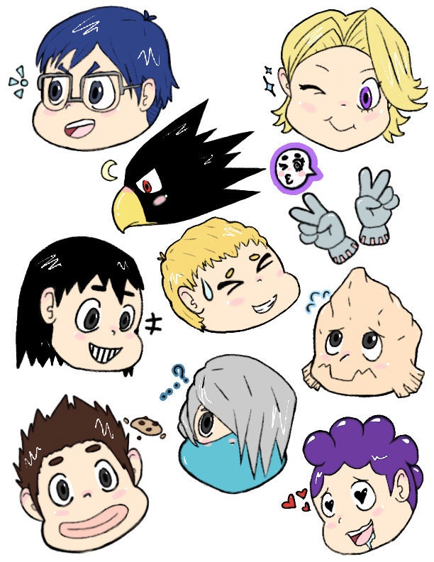 My Hero Academia Chibis | Etsy