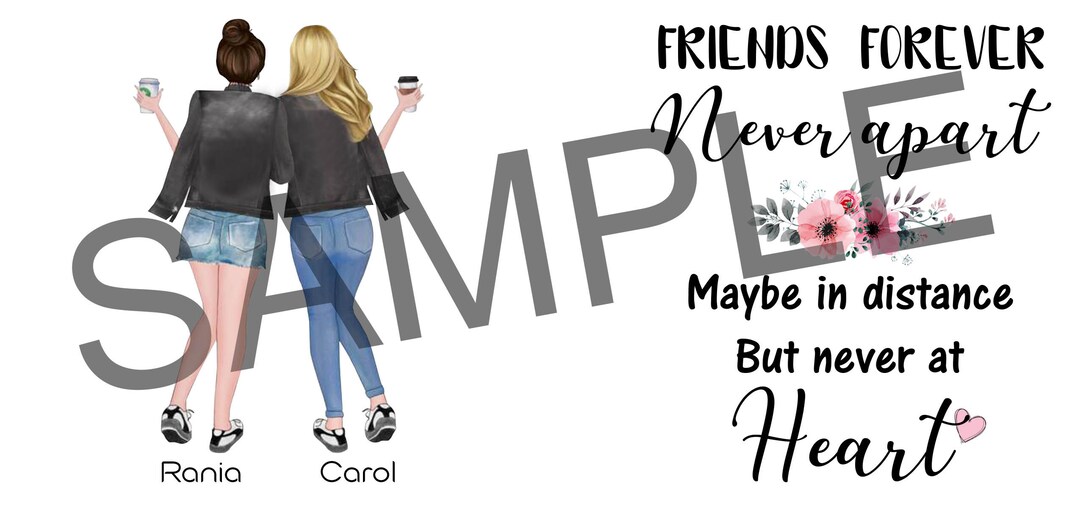 Friends Forever PNG File - Etsy