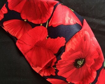 Poppy Face Mask | Etsy