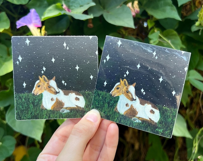 Two Headed Calf Glossy Vinyl Sticker - Etsy Canada