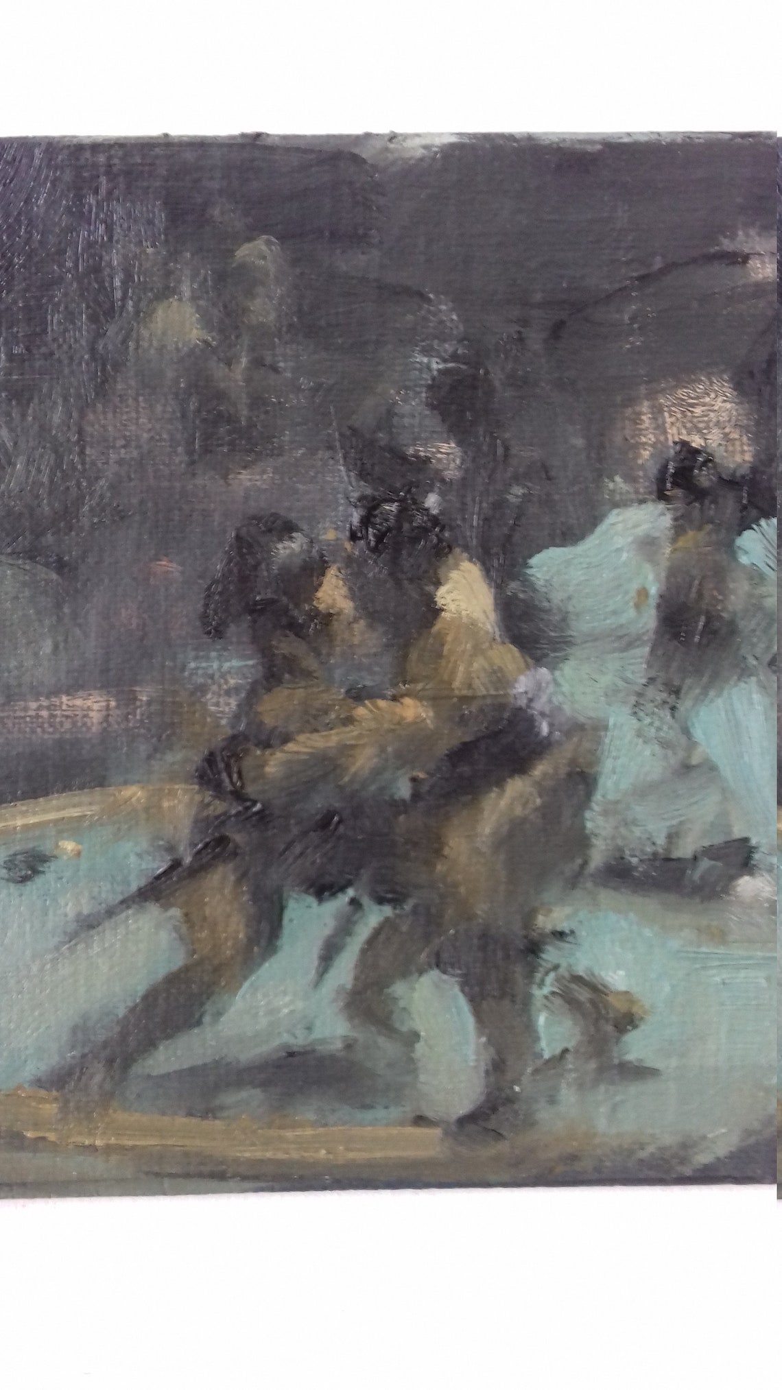 Sumo Oil Painting tokyo Japan Chiyonofuji Sumo Wrestlers | Etsy