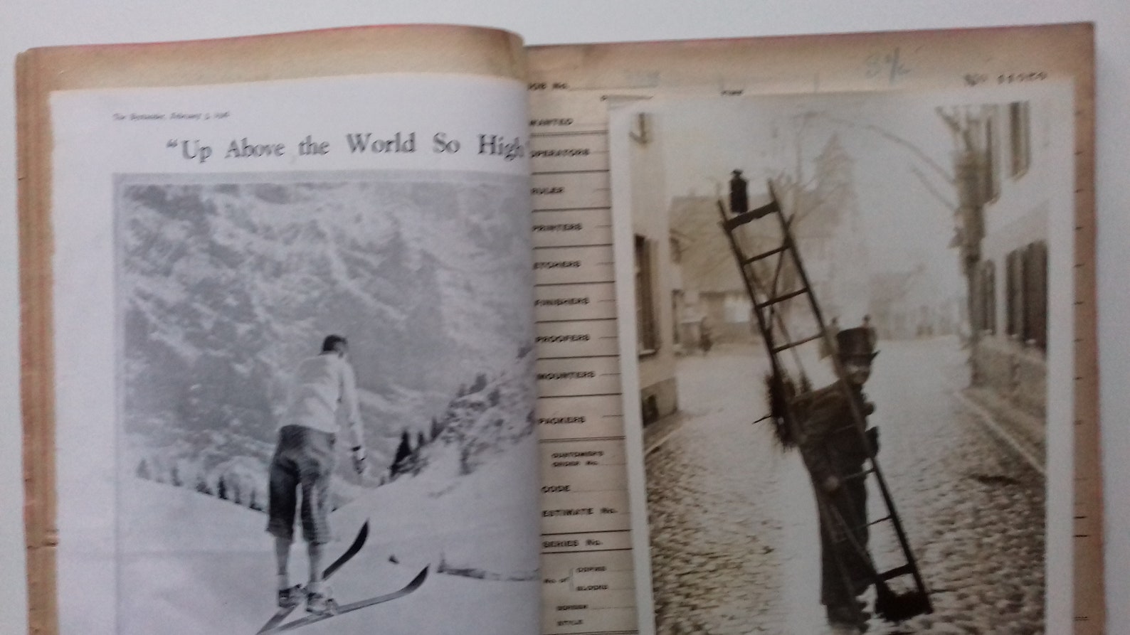 Chimney Sweep Photo 1920's Photography rare Photos | Etsy