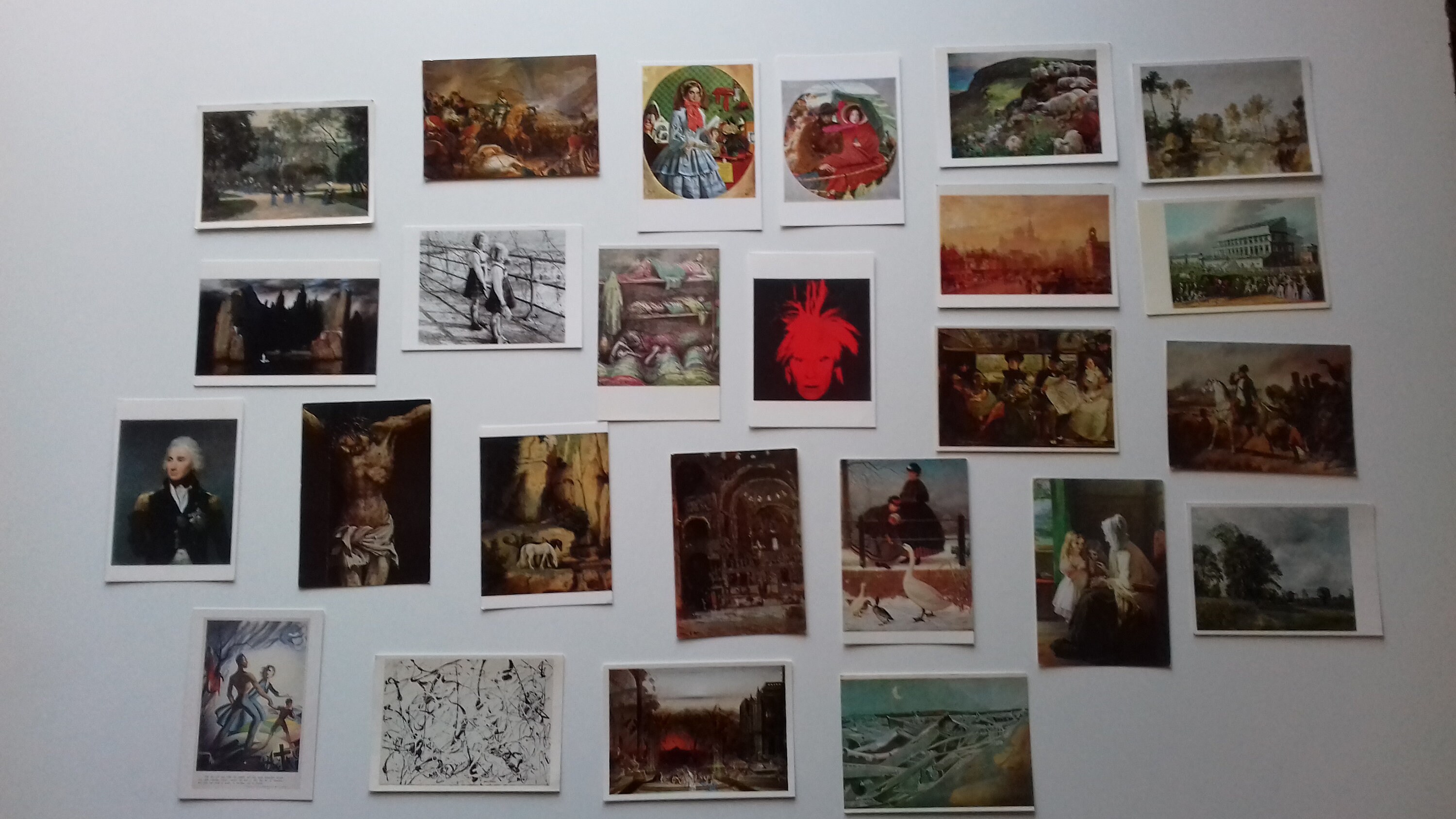 Vintage Postcard Lot andy Warhol walter Sickert henry Moore - Etsy