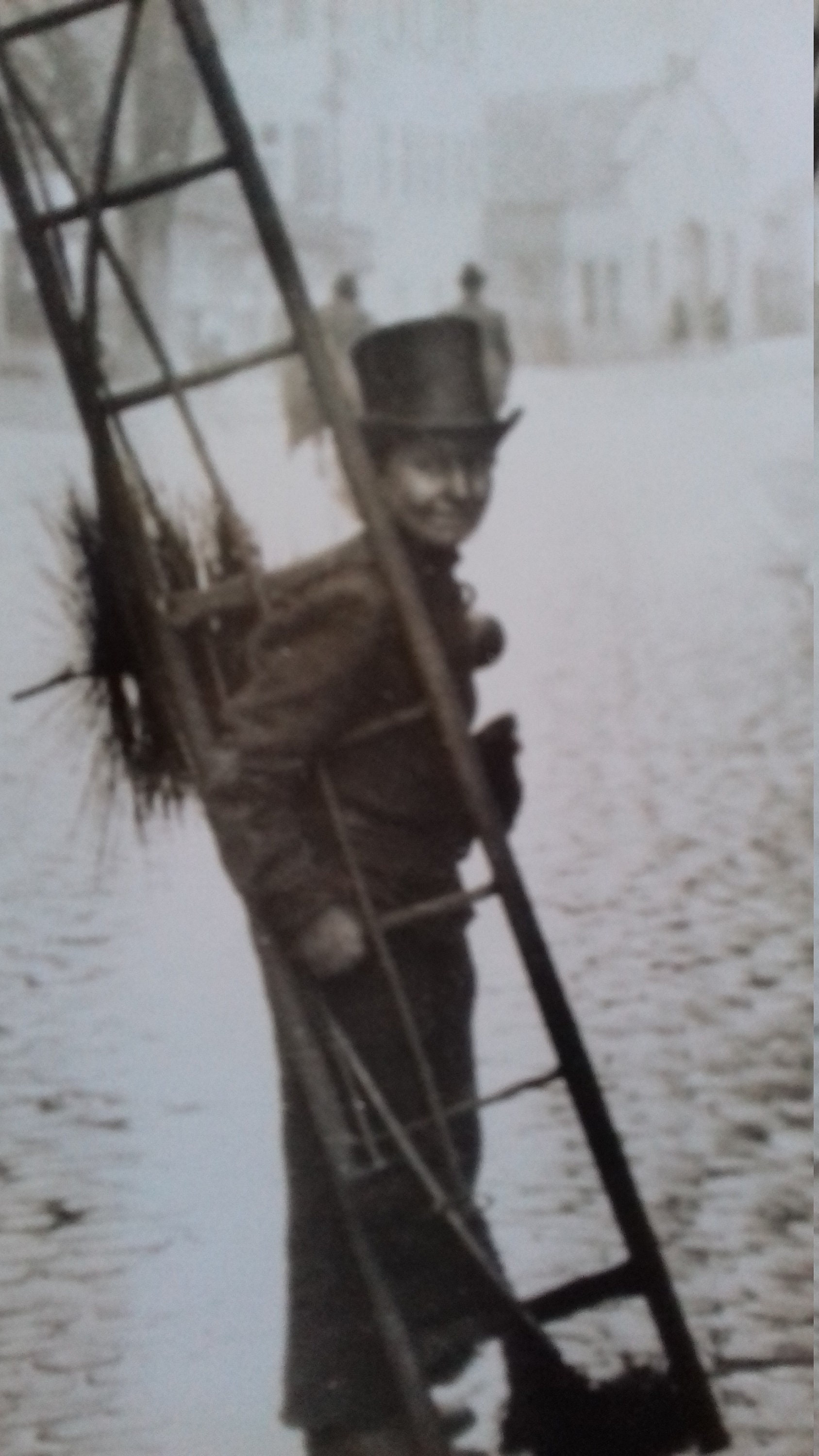 Chimney Sweep Photo 1920's Photography rare Photos - Etsy