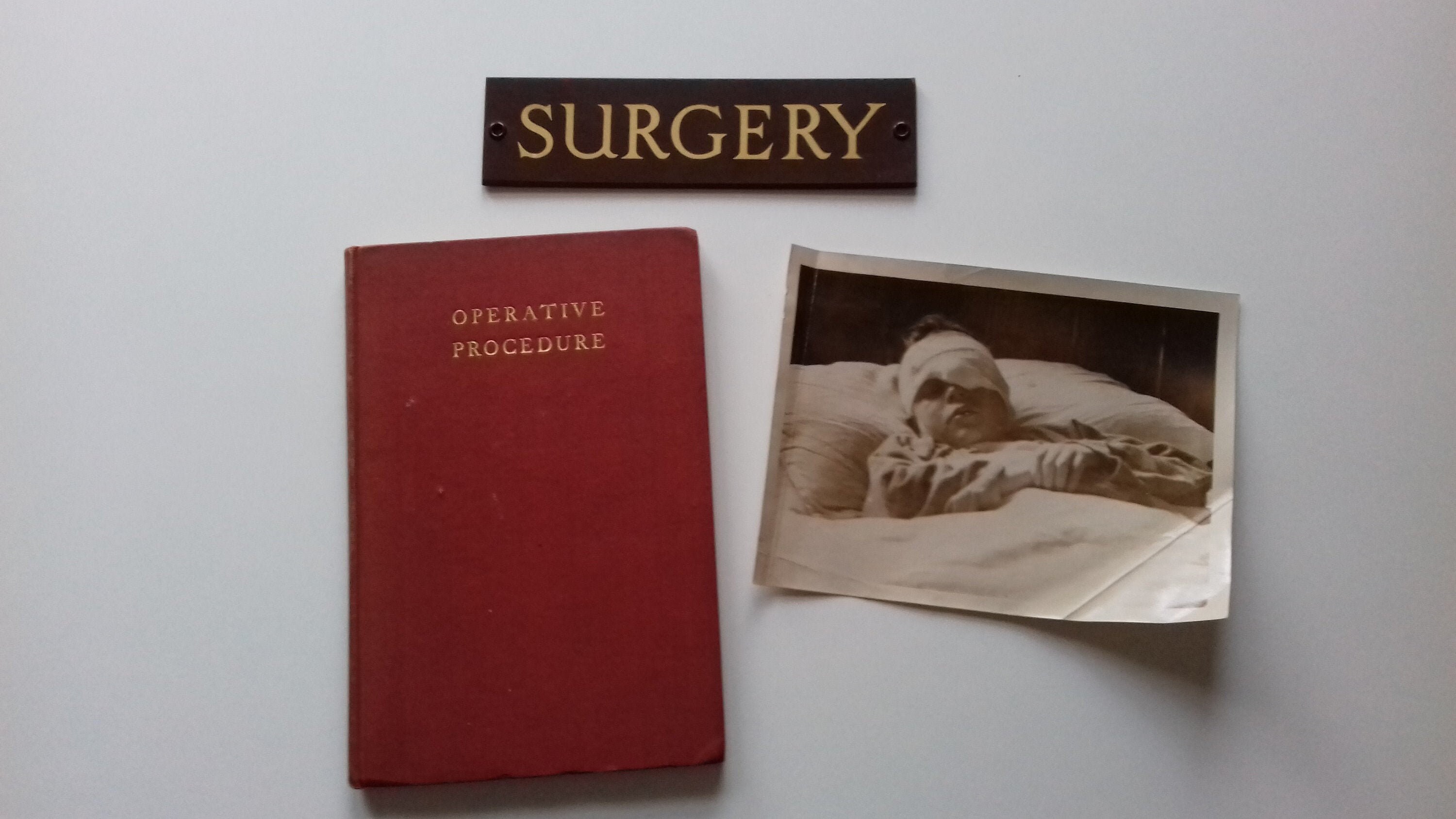 Operative Procedure Book and Skin Graft Photo - Etsy