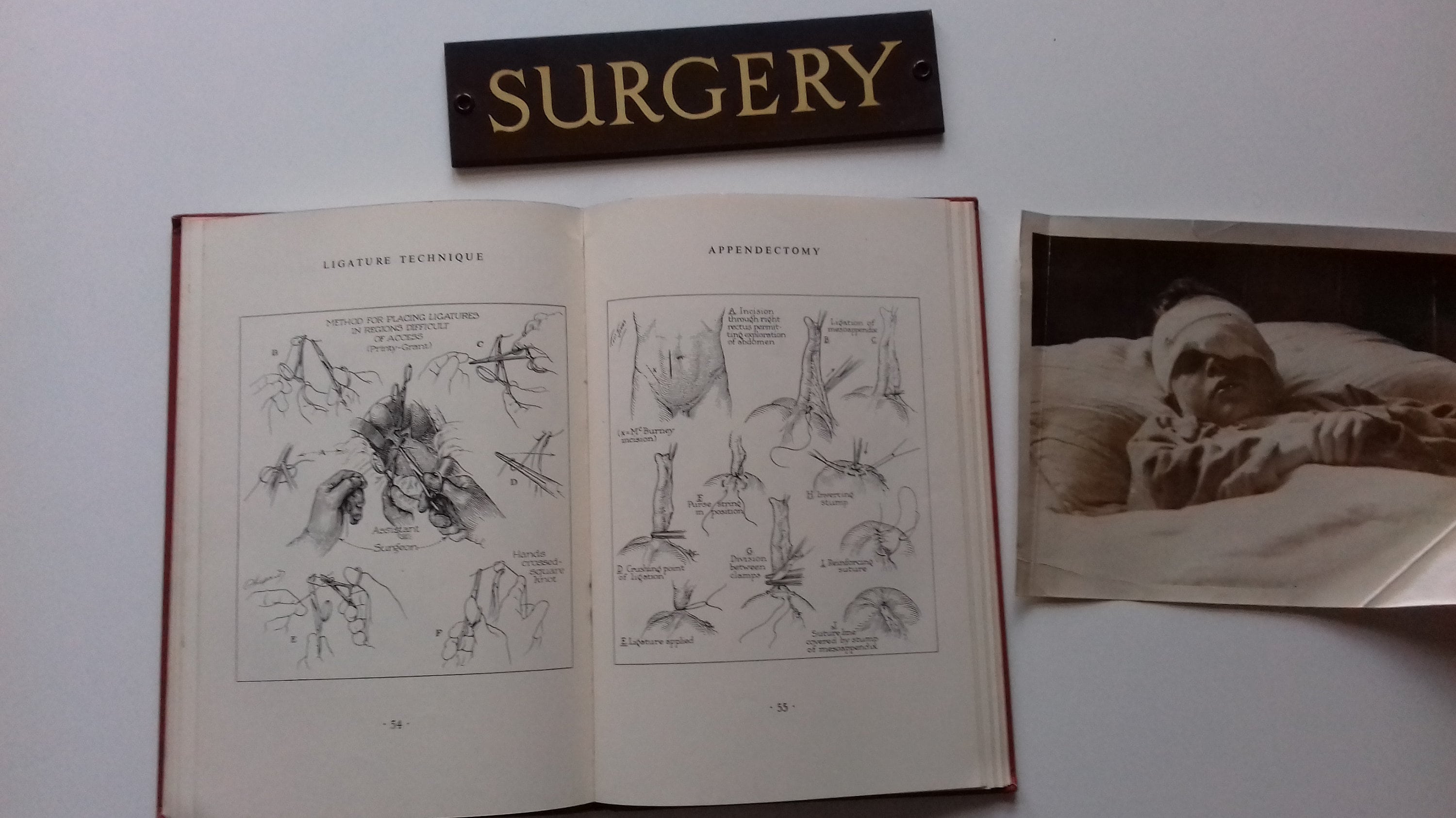 Operative Procedure Book and Skin Graft Photo - Etsy