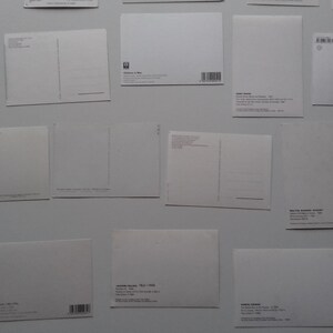 Vintage Postcard Lot ,andy Warhol ,walter Sickert ,henry Moore ,artists ...