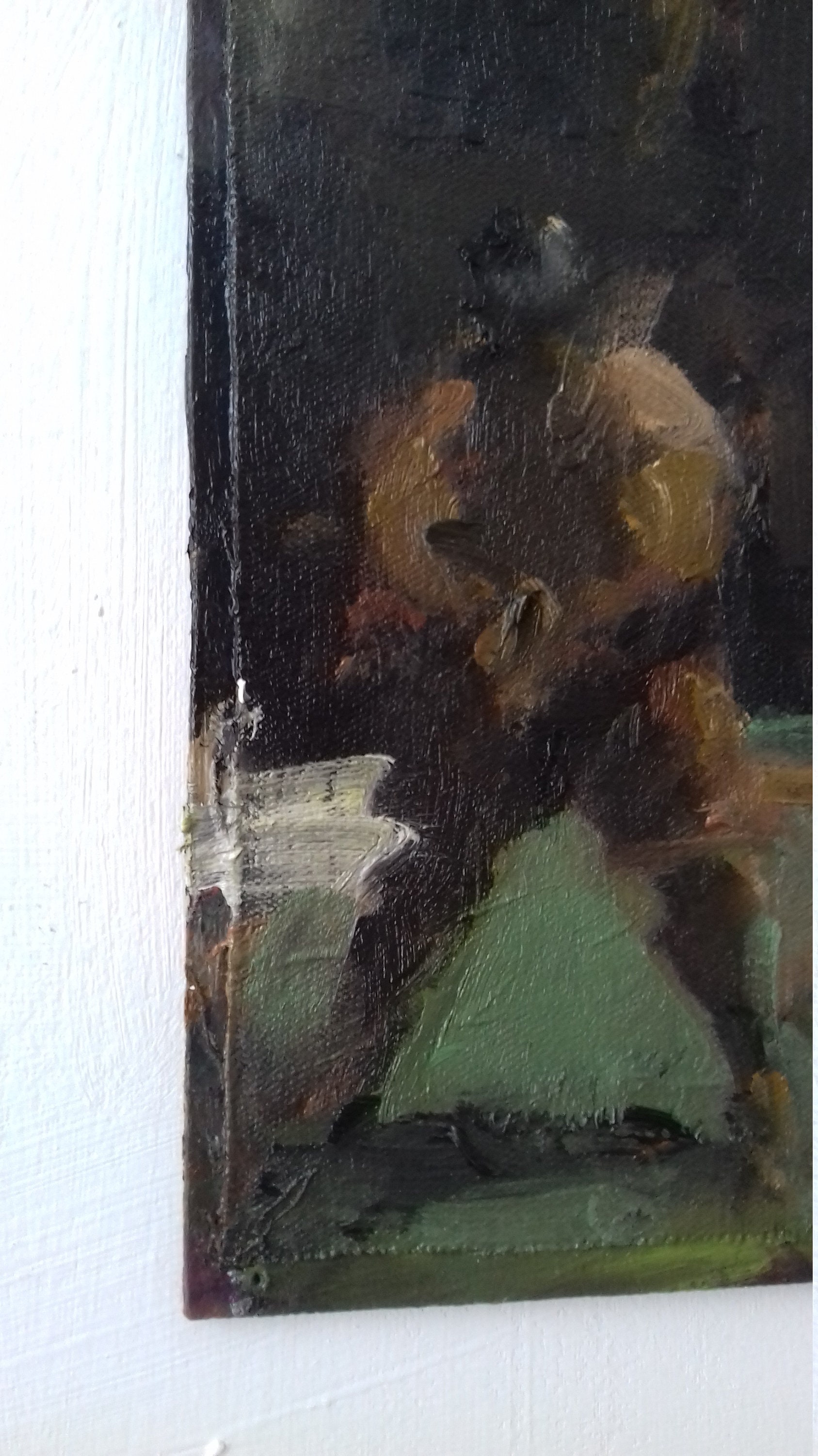 Sumo Wrestlers Painting Oil on Canvas Board Tokyo Japan - Etsy