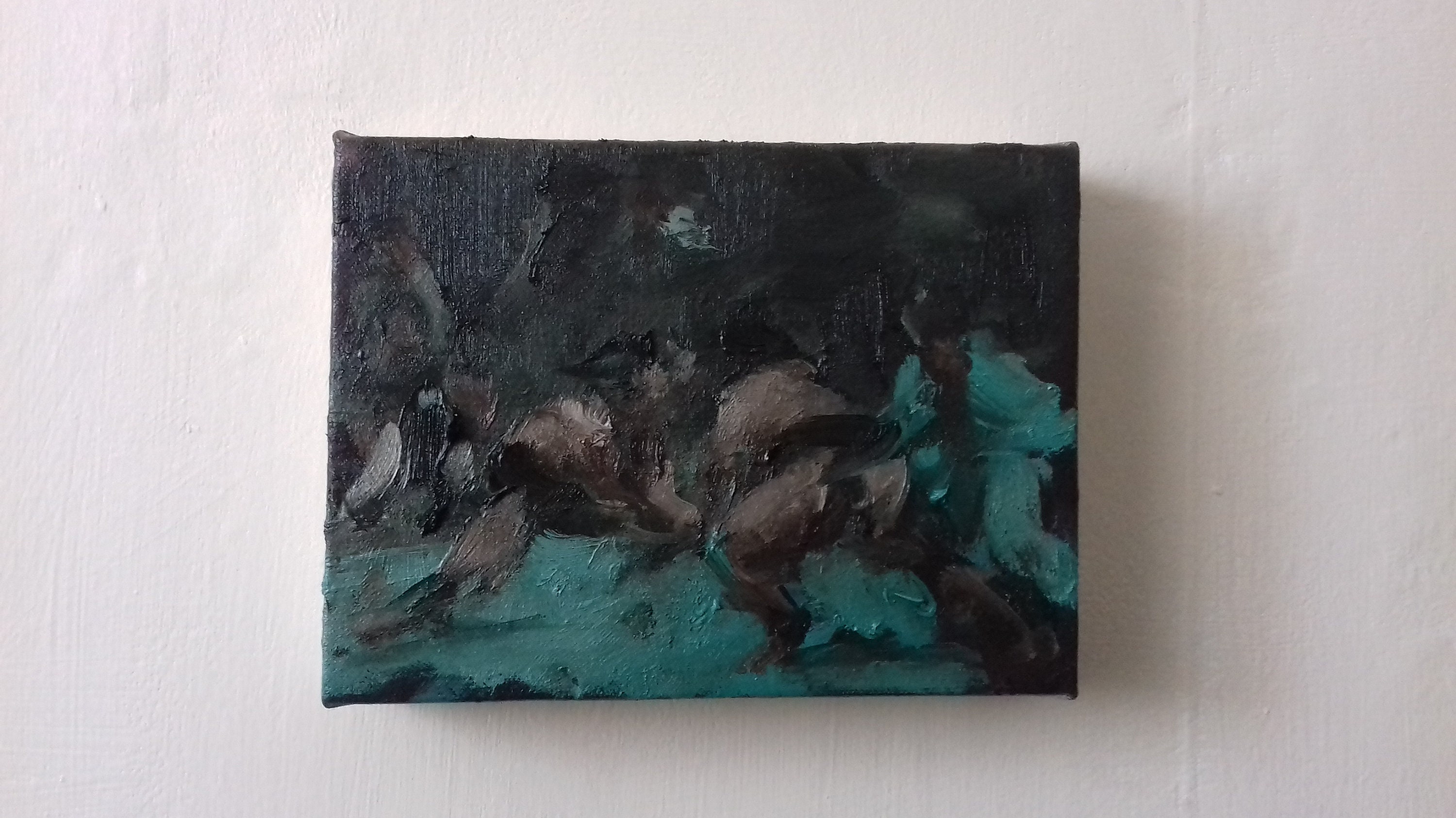 Sumo Oil Painting tokyo Japan Chiyonofuji Sumo Wrestlers - Etsy