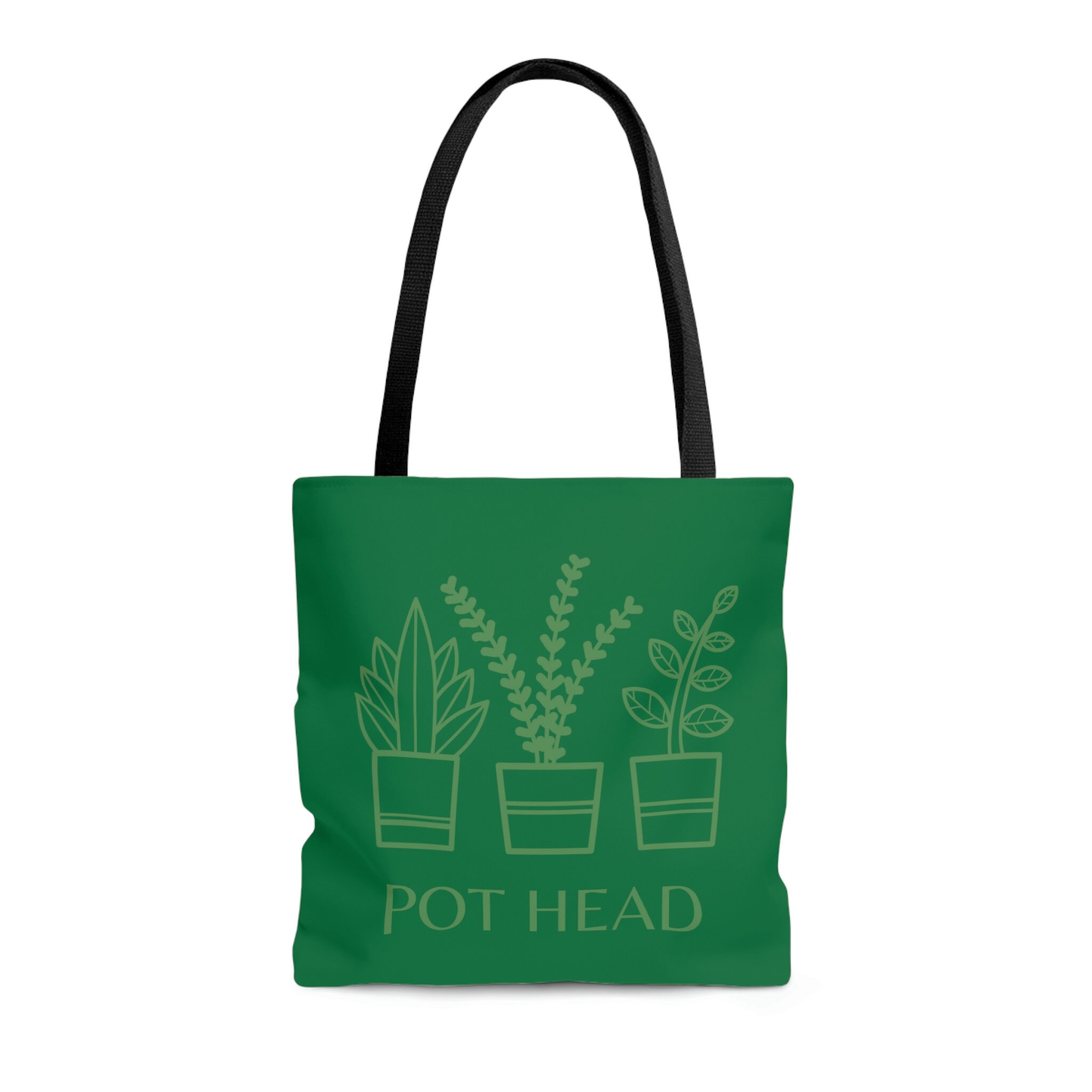Pot Head Tote Bag | Plant Lovers Tote - Etsy