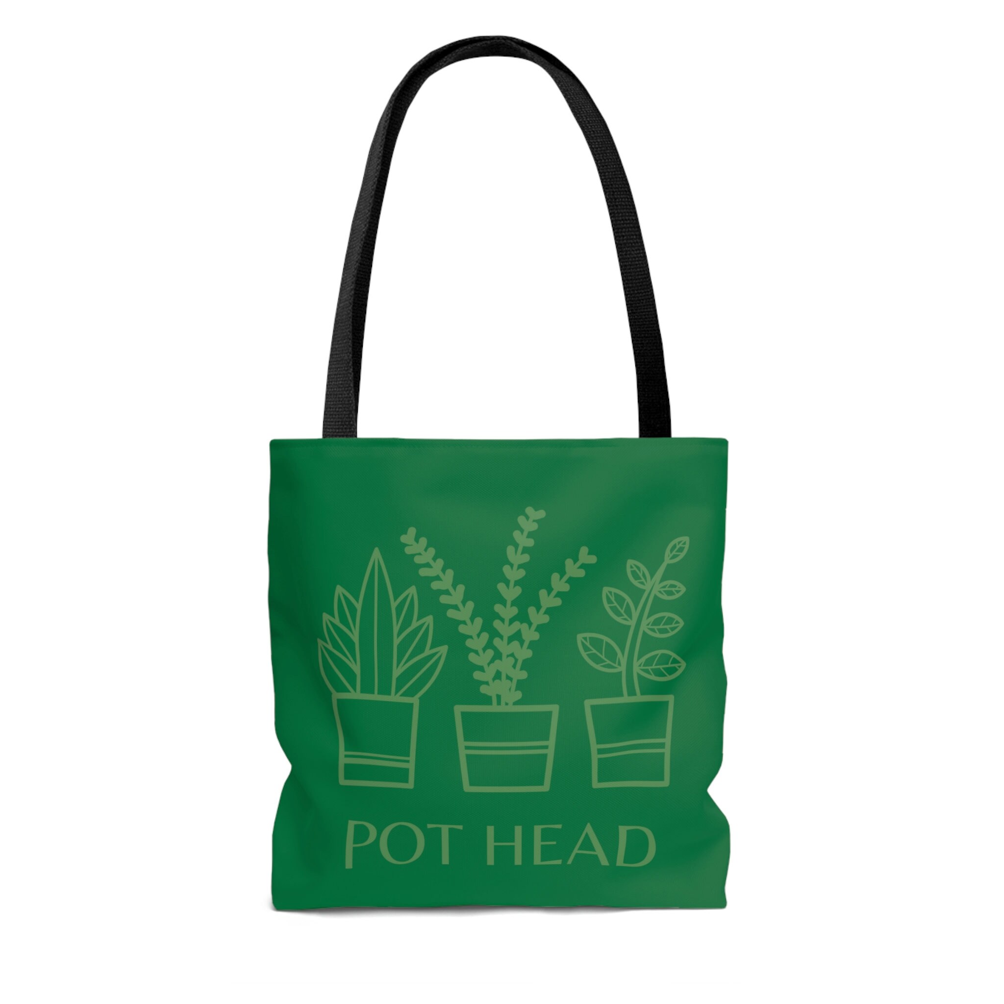 Pot Head Tote Bag | Plant Lovers Tote - Etsy