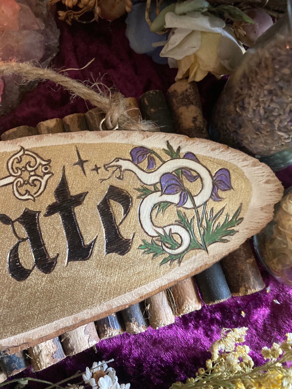 Hecate Altar Sign, Wall Sign, Hecate Wall Decor, Hekate, Altar Decor ...