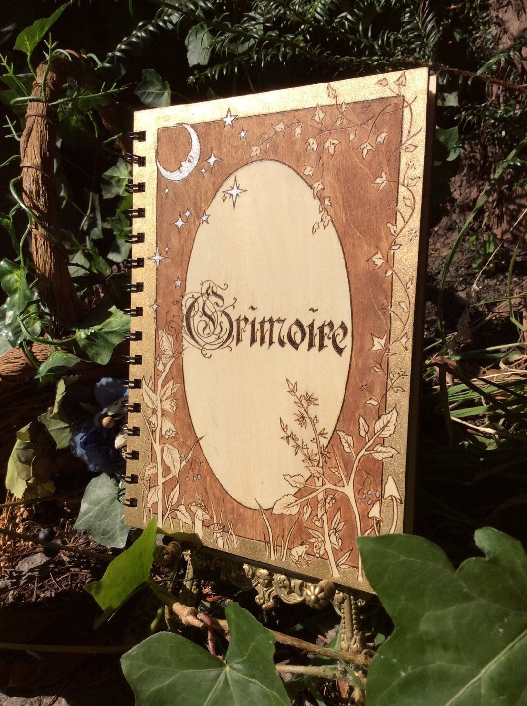 Grimoire, Book of Shadows, Spell Book, Altar Tools, Altar, Witchcraft ...