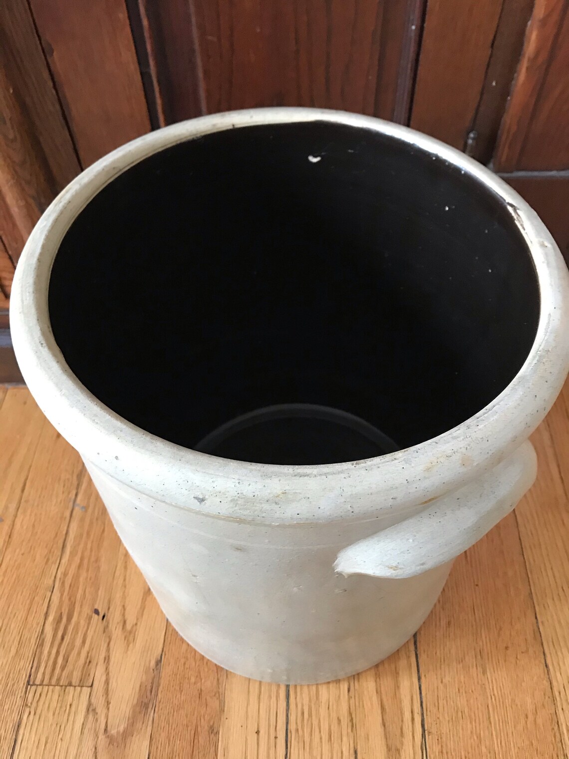 Macomb IL Pottery Stoneware Crock - Etsy