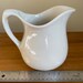 Ironstone Milk Pitcher - Etsy