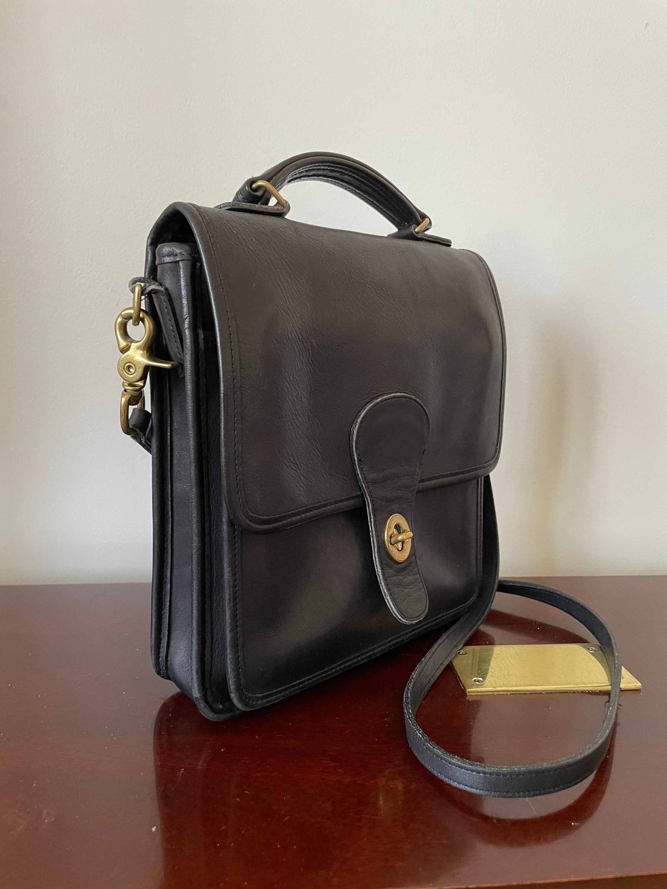 Coach Station Bag, Black - Etsy UK